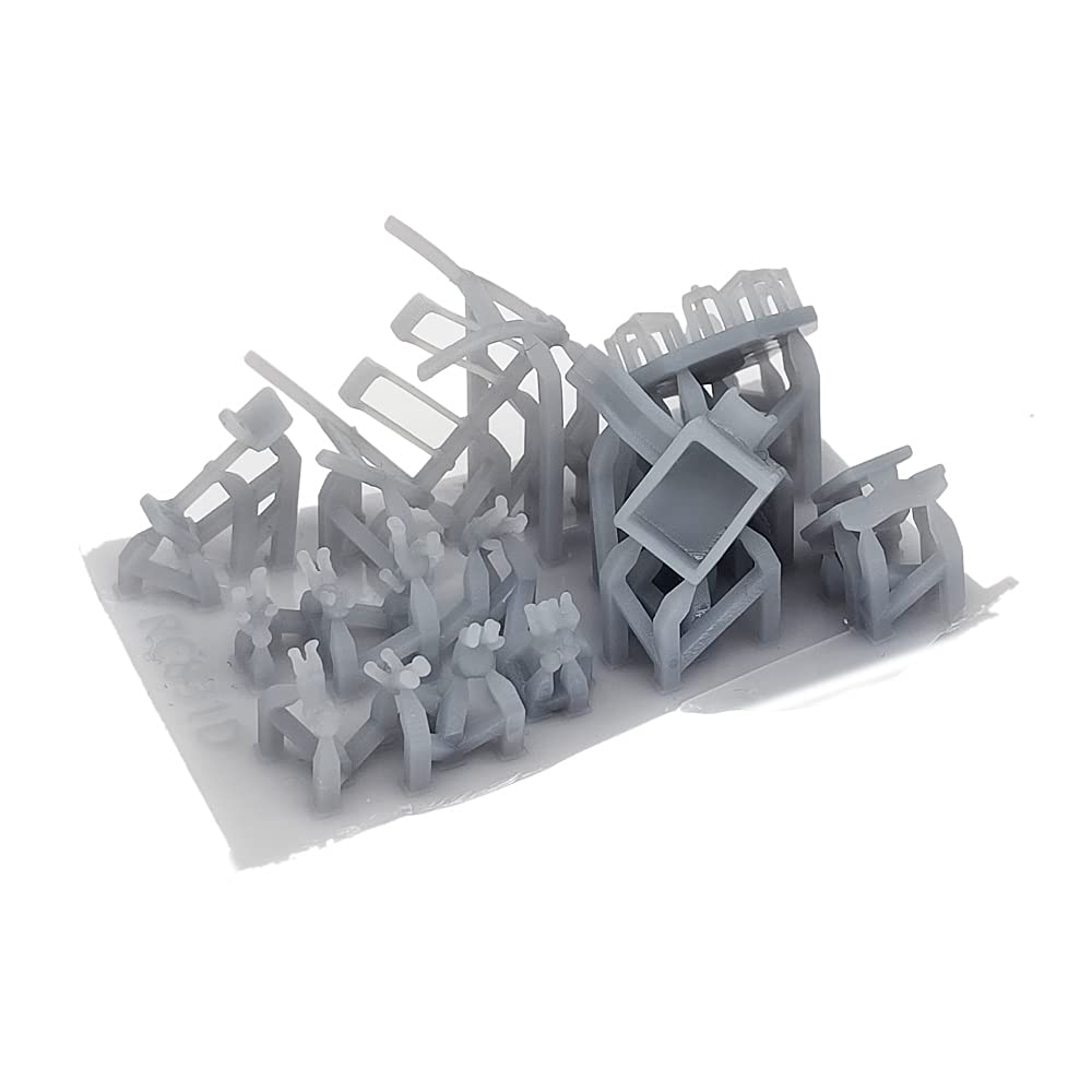 Outland Models Railroad Scenery Structure Children Playground Set with People 1:160 N Scale