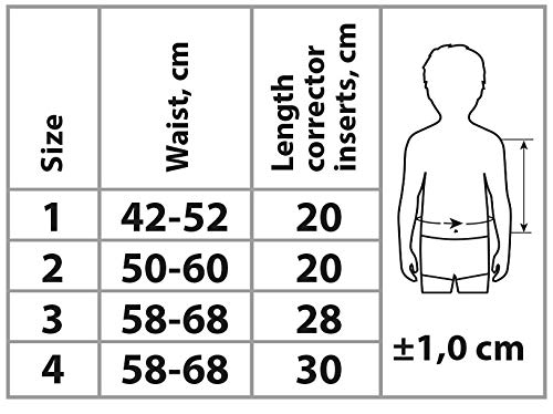 Posture Corrector Back Support Brace for Kids Teenagers & Young Adults Large Grey