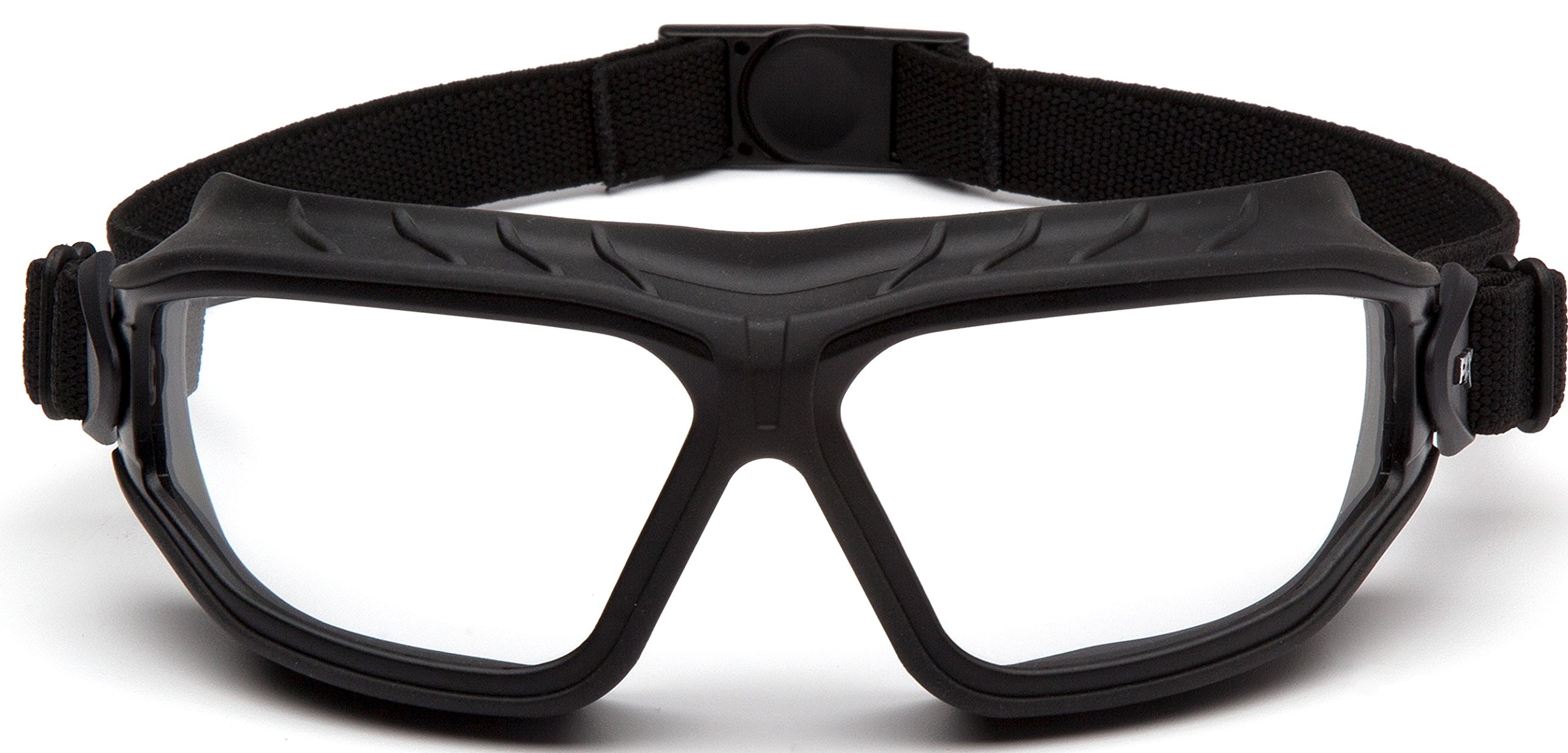 Pyramex Safety GB10010TM Torser Safety Goggles,Clear H2MAX Anti-Fog Lens
