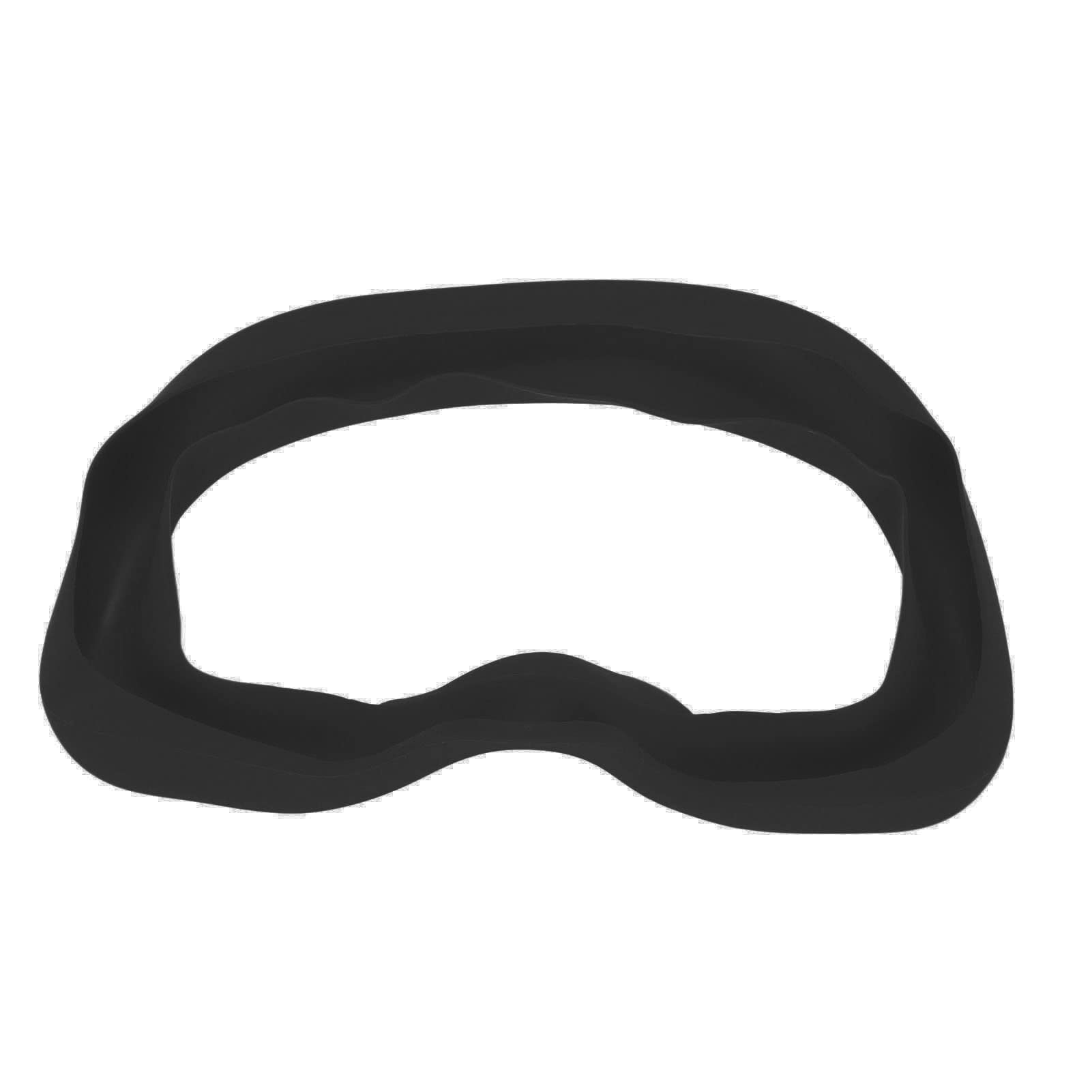 VR, Shading Sweatproof Silicone VR Eye Comfort for Quest 2(Black)
