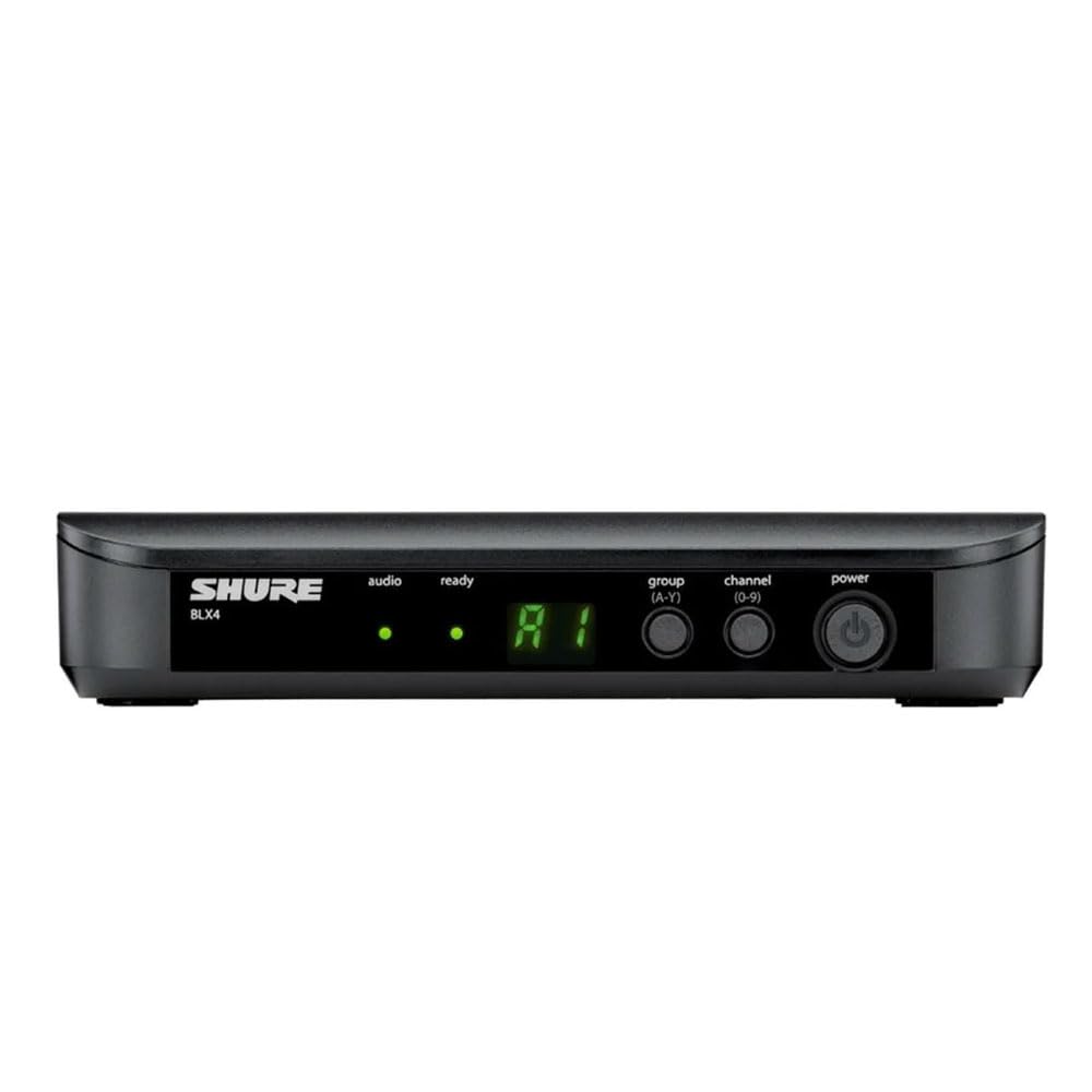 Shure BLX14/SM31 UHF Wireless Microphone System - Perfect for Fitness, Aerobics - 14-Hour Battery Life, 300 ft Range | Includes SM31FH Fitness Headset Mic, Single Channel Receiver | J11 Band