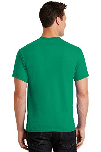 Port & Company Men's 50/50 Cotton/Poly T Shirt 6XL Kelly Green