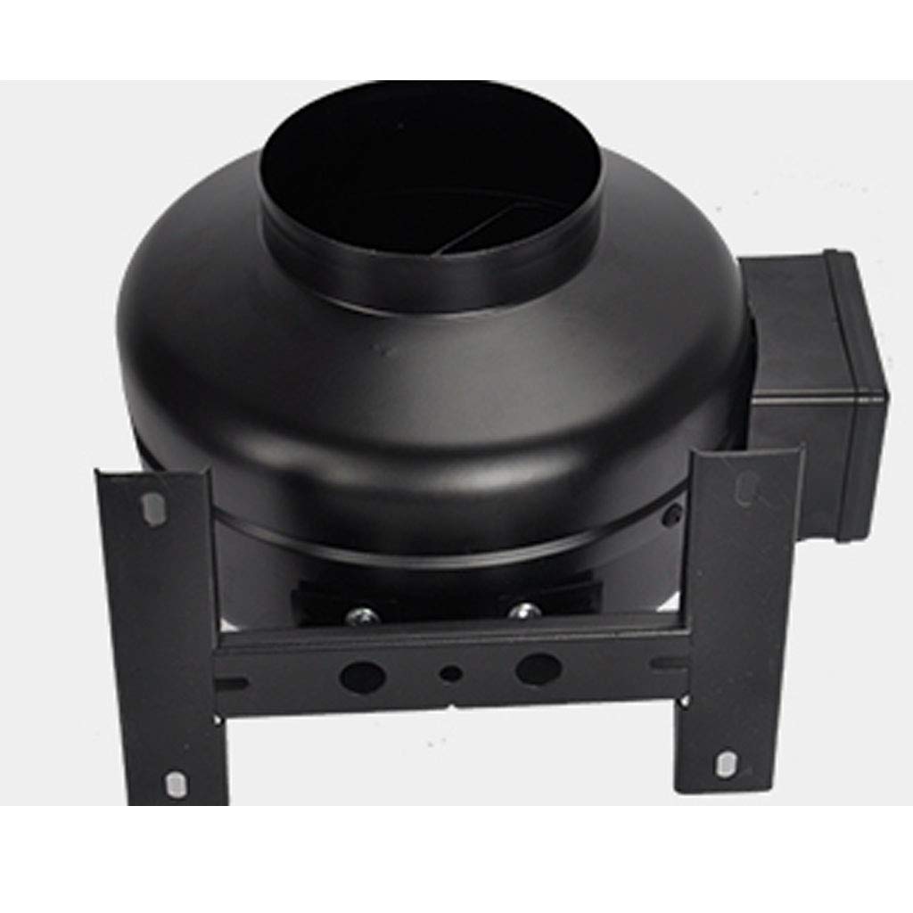 Pebegain Centrifugal Blower, Carbon Steel Casing Thickened Fan Blade Brushless Copper Motor Fixed Bracket Circular Coaxial Duct Fan, Bathroom Fan, Spiral Extractor
