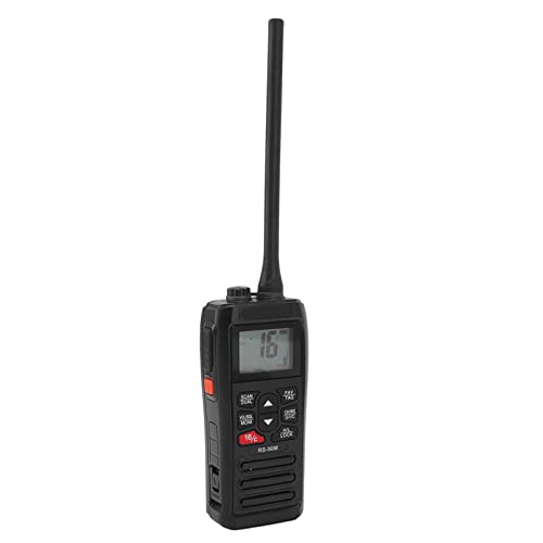 Walkie Talkies Portable Rechargeable AC100-240V Floating Marine Radio for Ship (US Plug)
