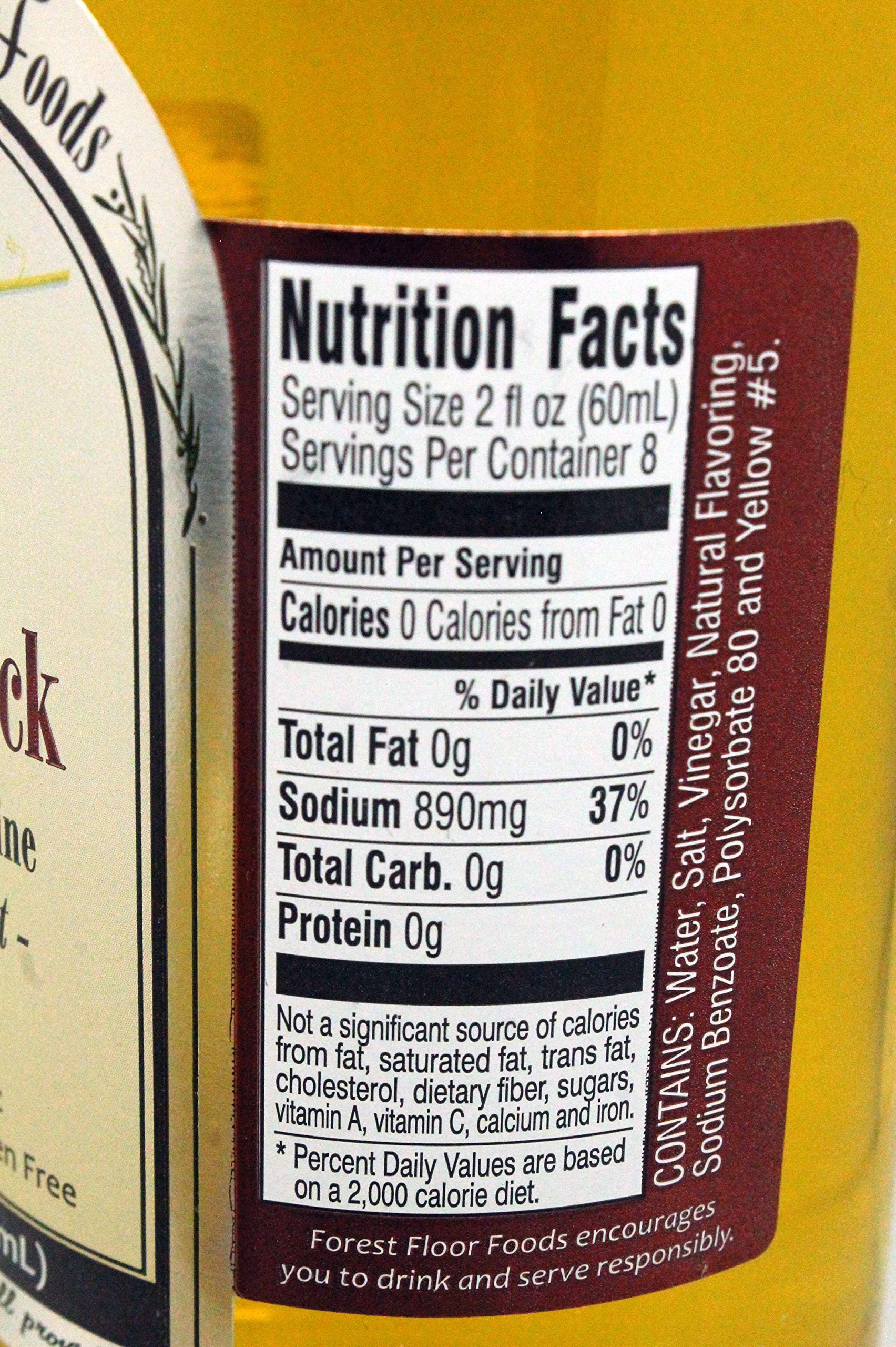 Pickleback Real Pickle Brine 16oz Bottle -100% Pickle Juice Forest Floor (Single Bottle)