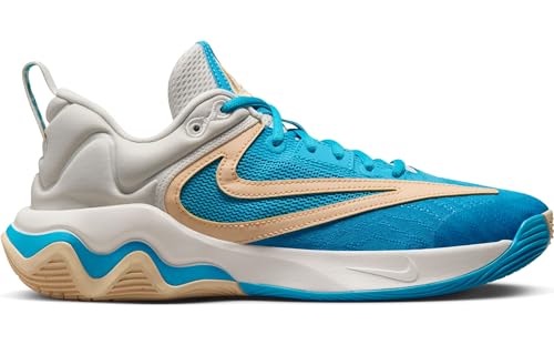 NIKE Men's Sneaker Three Quarters Tall, Phantom Blue Lightning Ice Peach, 9.5