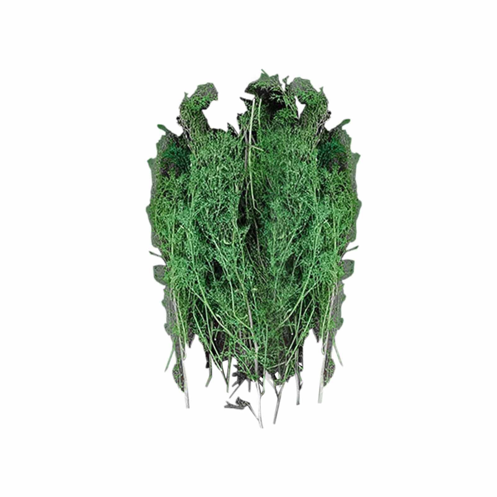 MYCENSE Model Trees Fake Trees Hobby Train Scenery Dioramas Scenery Decor Sand Table Model Material for 1/87 1/35 Scenery Landscape DIY Landscape, Green