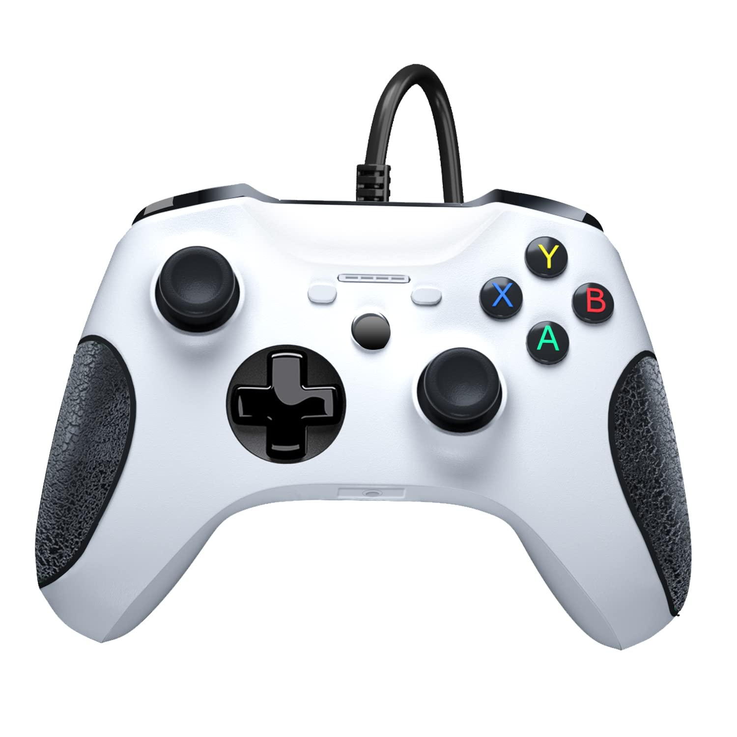 Puning Wired Controller Replacement for Xbox One Controller,Wired Gamepad Joystick with Dual Vibration Compatible with Xbox One S/X and Win 7/8/10