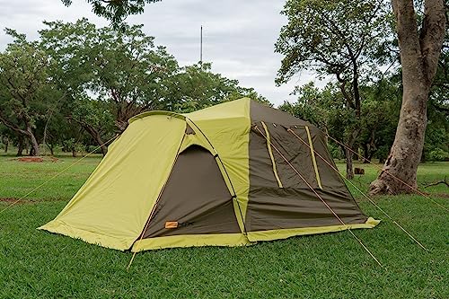 NNTK Proxy 4 Sleeps up to 4 Person 7 by 7 FT Outdoor Instant Dome Family Camping Tent 100% Waterproof 2500mm