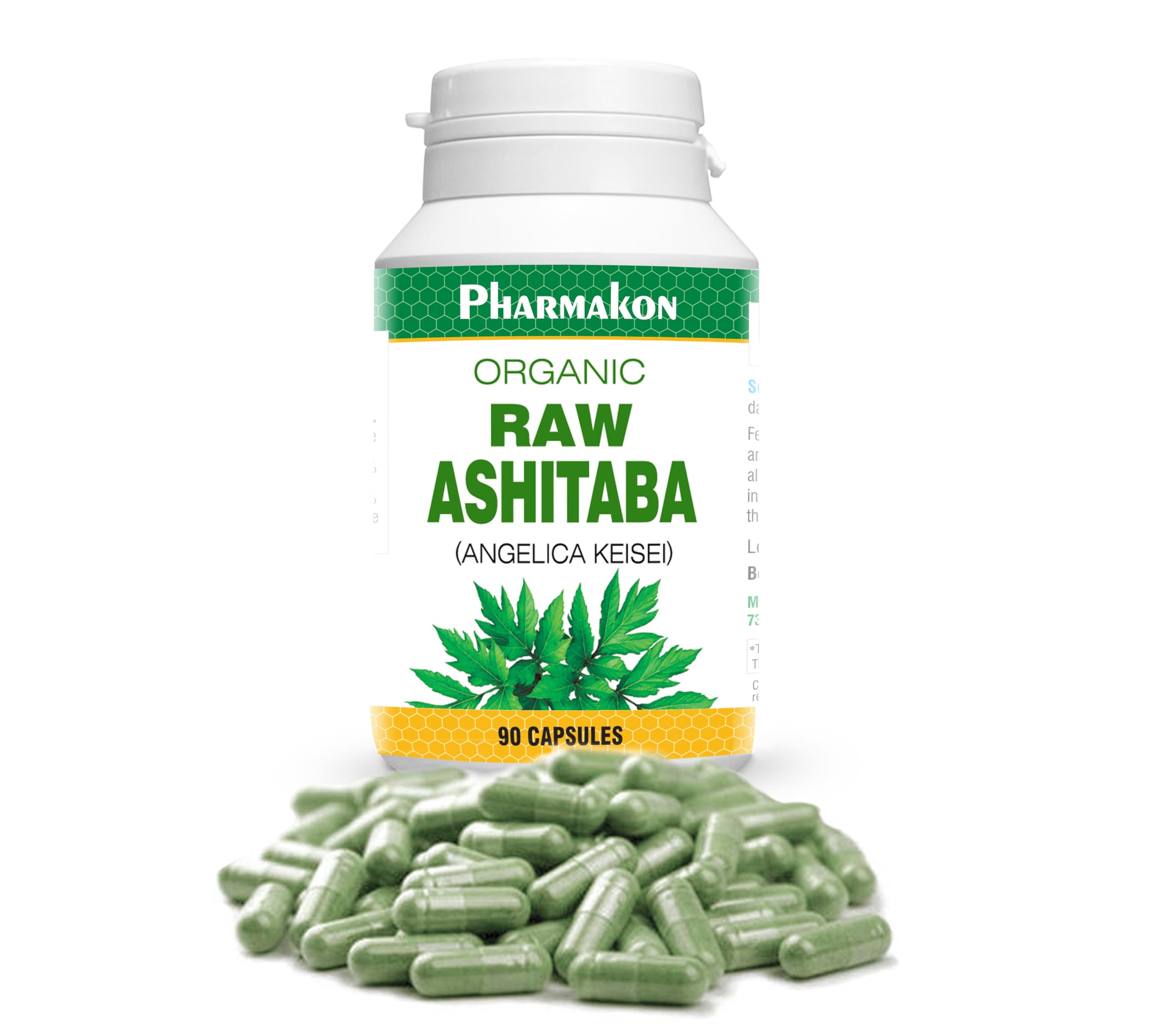 Organic Ashiataba, Complete, Low Temperature Raw Extract (60 Count)