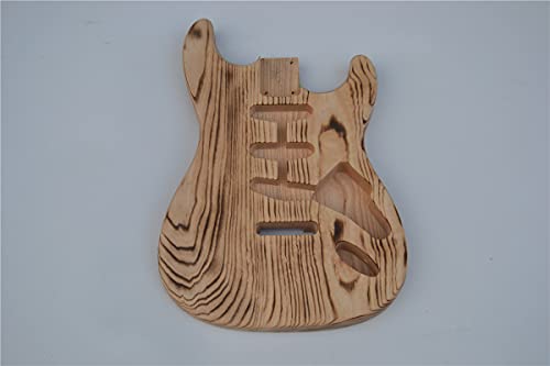 Single Wave Electric Guitar Ash Body,3S Route No Paint BJ-7