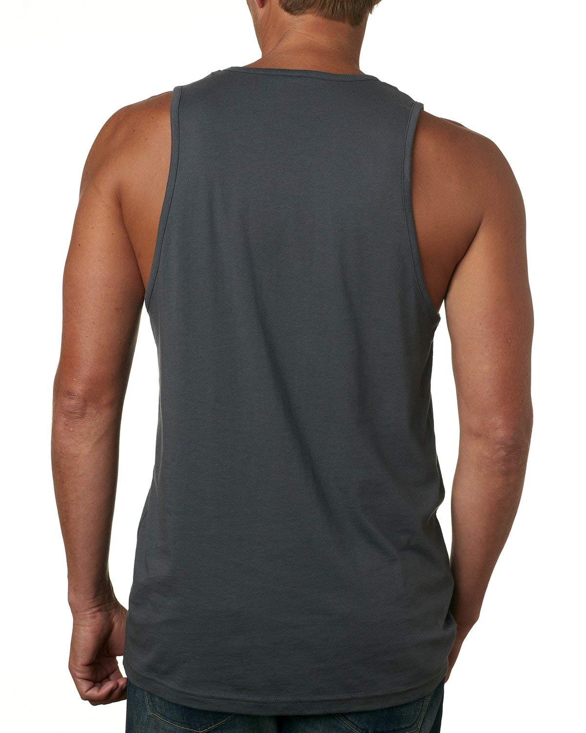 Next Level Men's Cotton Tank M HEAVY METAL