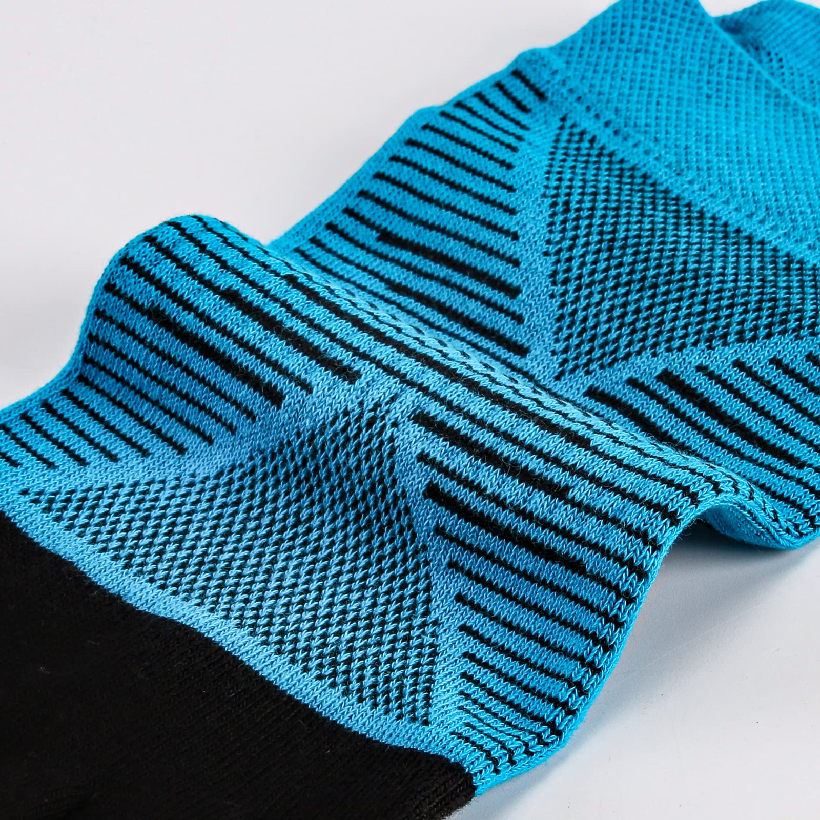 VICUDOUL Toe Socks for Men and Women Five Finger No Show High Performance Athletic Running 3 Pairs