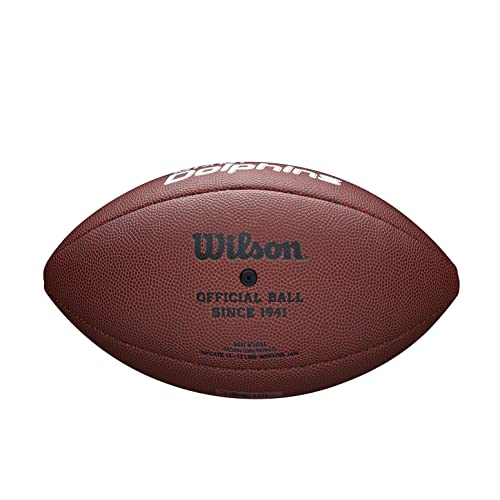 NFL Team Logo Composite Football, Official - Miami Dolphins