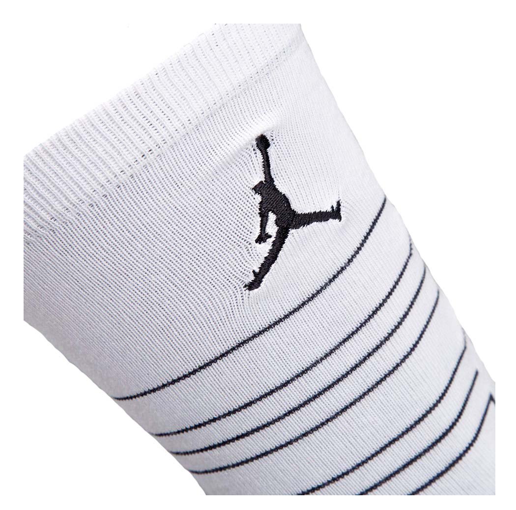 Nike Jordan 23 Jumpman 13 Crew Socks-White/Black-Large