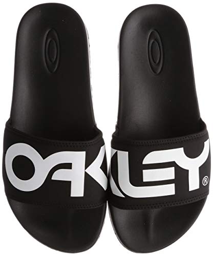 Oakley Men's B1B Slide Sandal, Blackout, 9