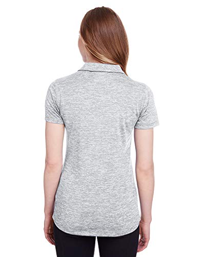 Puma Golf Ladies' Icon Heather Polo M BRIGHT WHITE