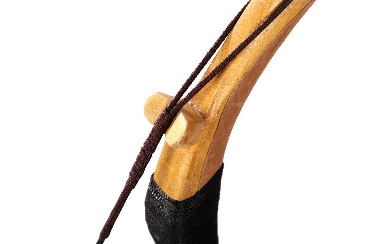 Pigskin Handmade Manchu Bow Mongolian Bow Traditional Recurve Horsebow MGZ (45 LB)