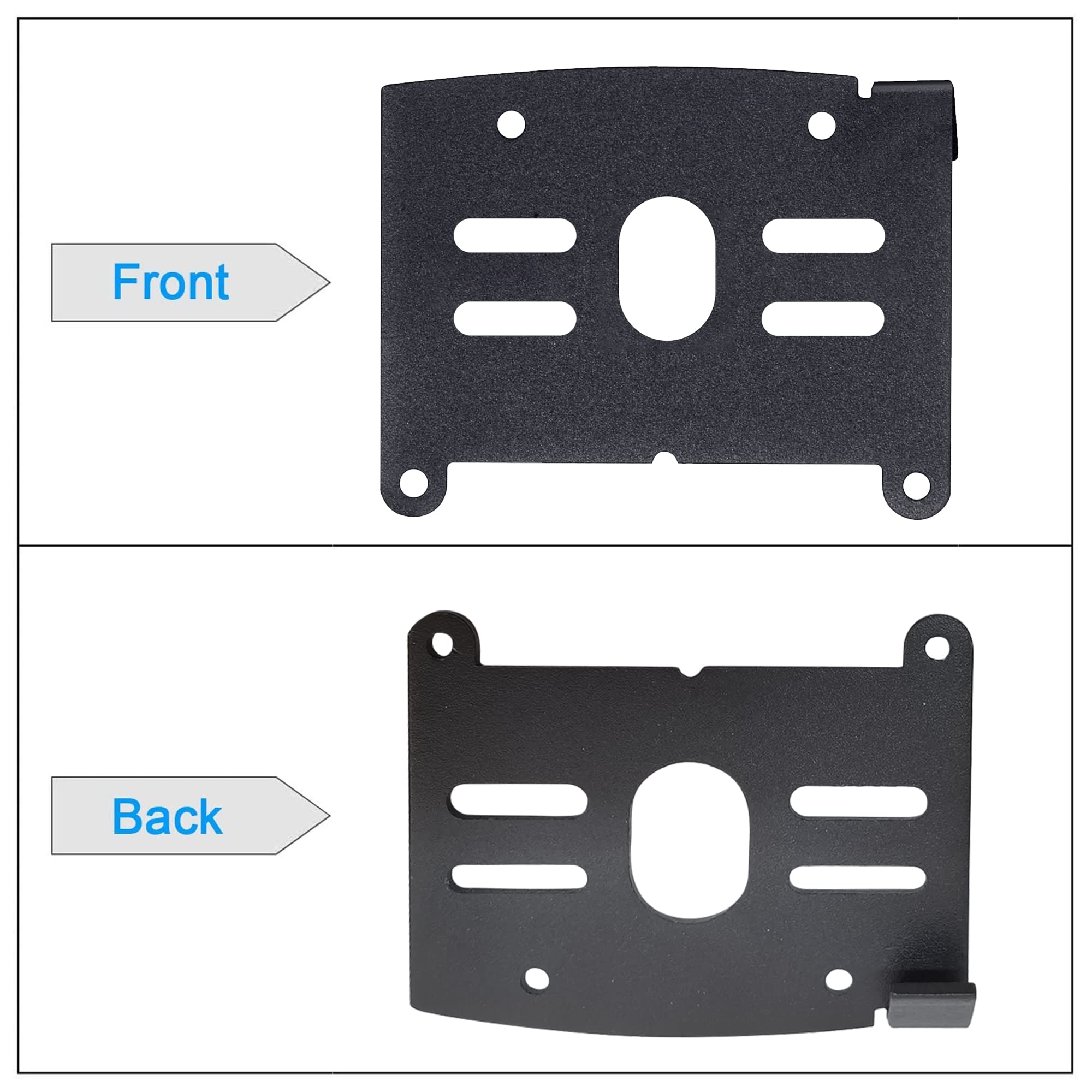 Rohent E07 Backup Camera Bracket Adapter Compatible with Furrion Pre-Wired RVs or Trailer with a FRCBRKT-BL