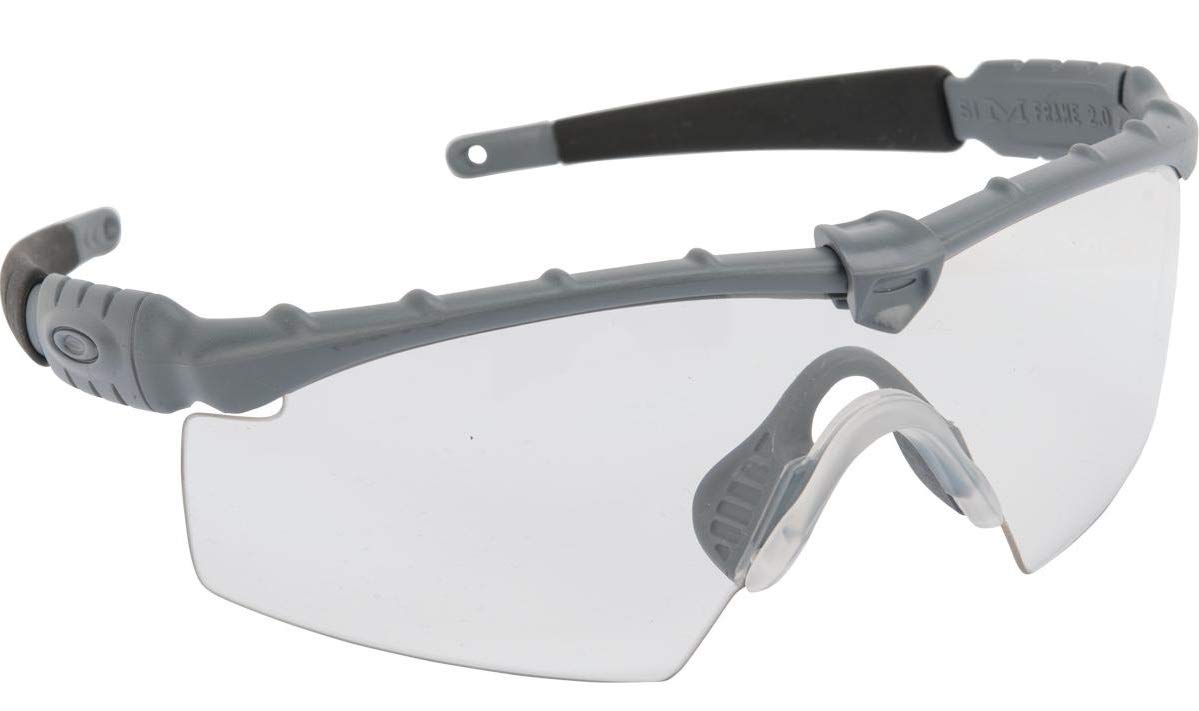 Oakley SI Balistic M Frame 2.0 Frame: Matte Grey Lens: Clear, Grey, Laser, Persimmon