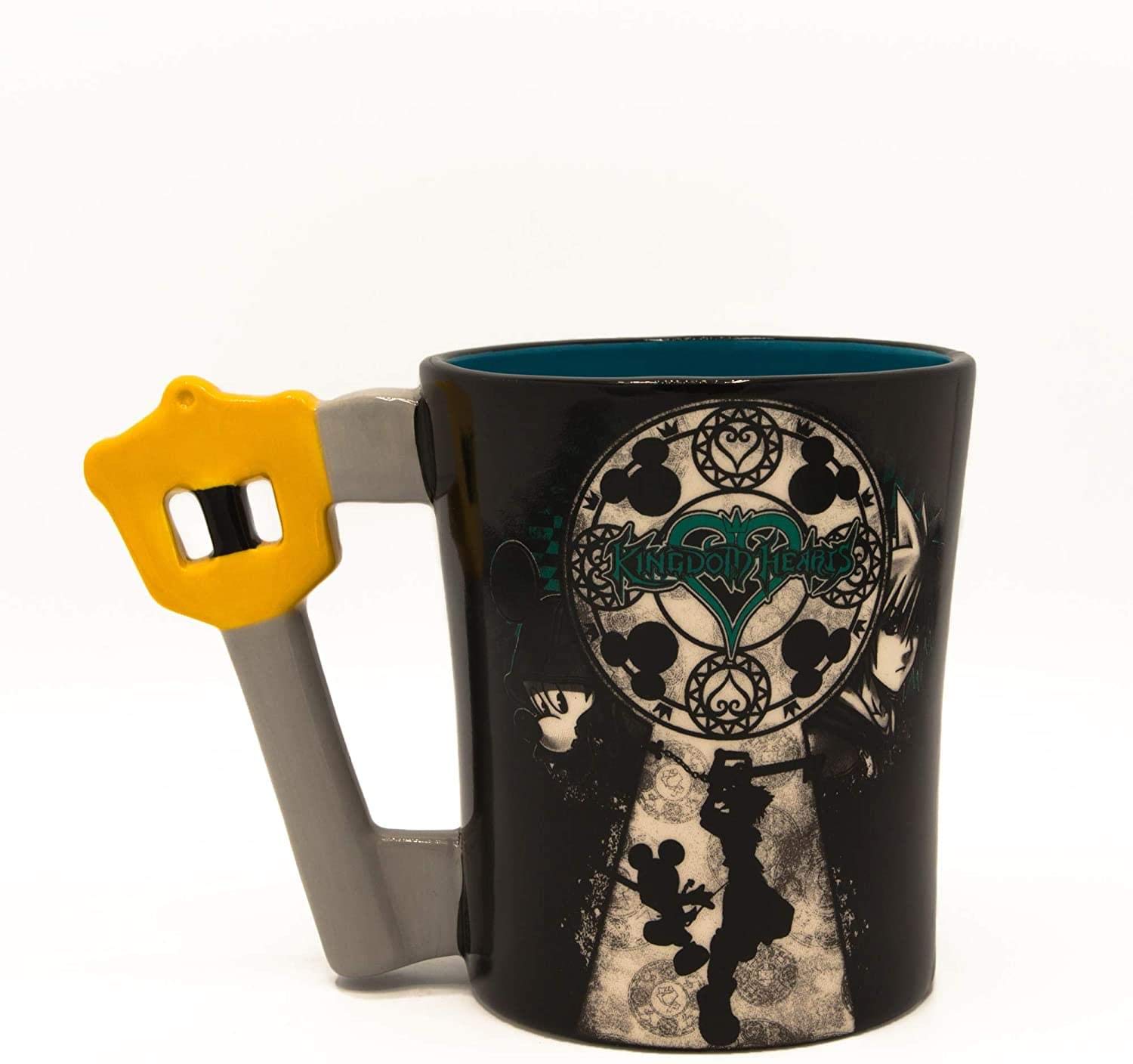 Silver Buffalo Disney Kingdom Hearts Mickey and Sora 3D Sculpted Ceramic Mug, 20-Ounces
