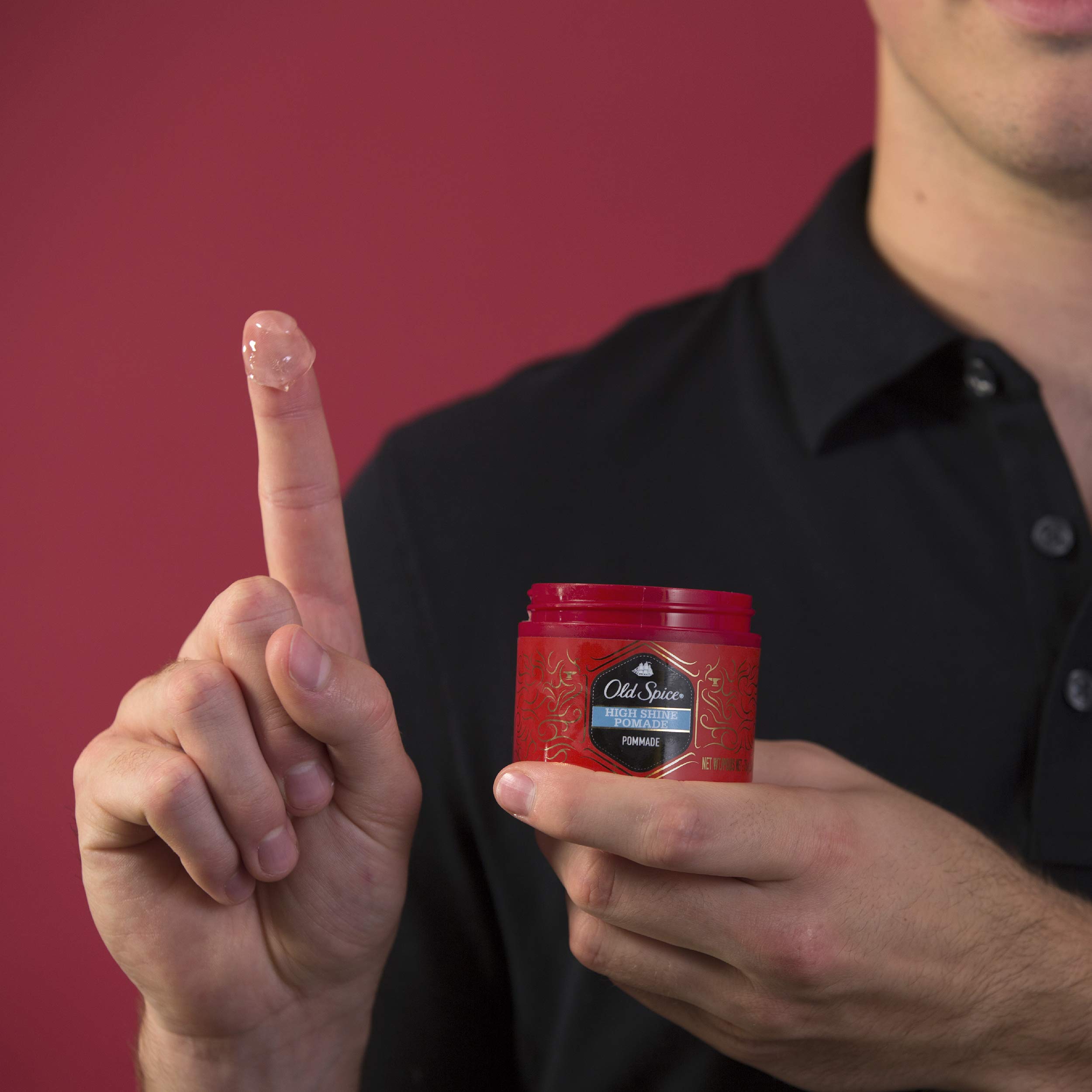 Old Spice Pomade for Men, High Shine, 2.64 Oz, Twin Pack