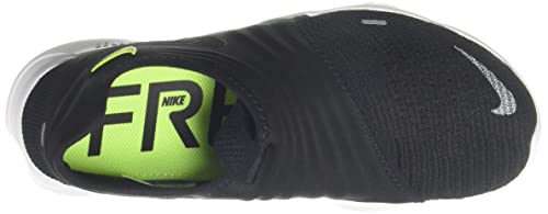 Nike Free Run Flyknit 3.0 Womens Shoes Size 7.5, Color: Black/Volt/White