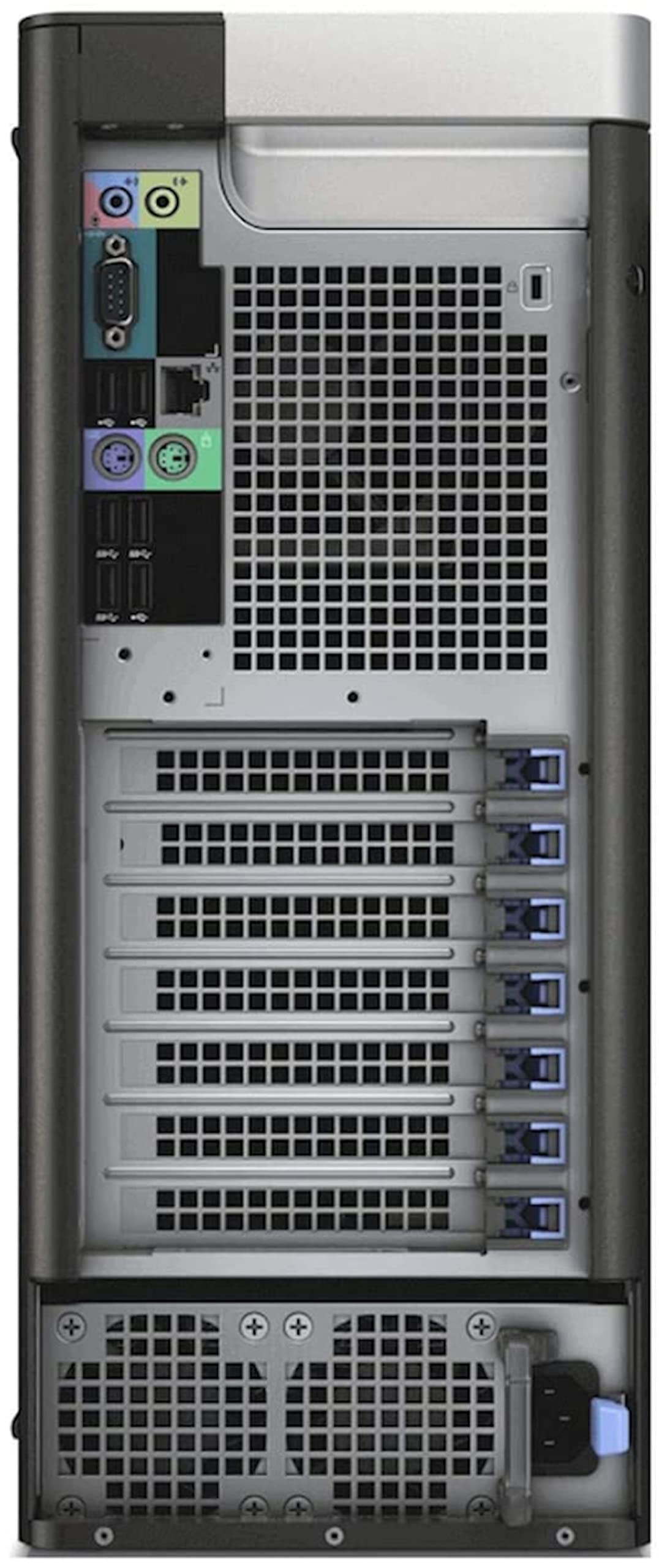 Precision T5810 Gaming/Studio/Music Production Workstation, Intel E5-1650 v4 6-Core up to 4.0GHz, 32GB RAM, 1TB NVMe M.2 SSD + 3TB, GeForce RTX 2060 6GB, USB 3.0, Windows 10 Pro (Renewed)