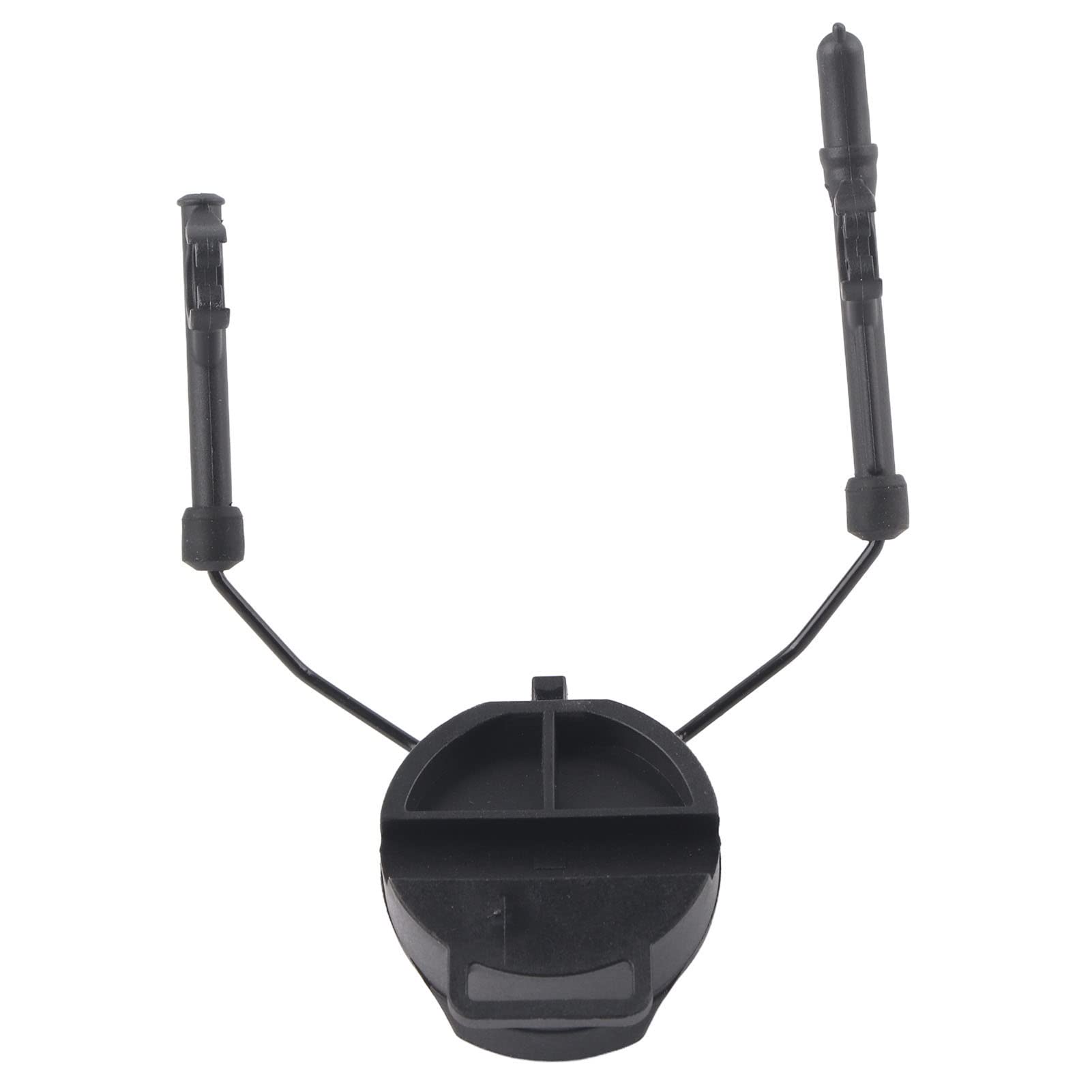 Tactical Helmet ARC Rail Adaptor, Suspension Headphones Bracket Side Rail for II Headset Fast(Black)