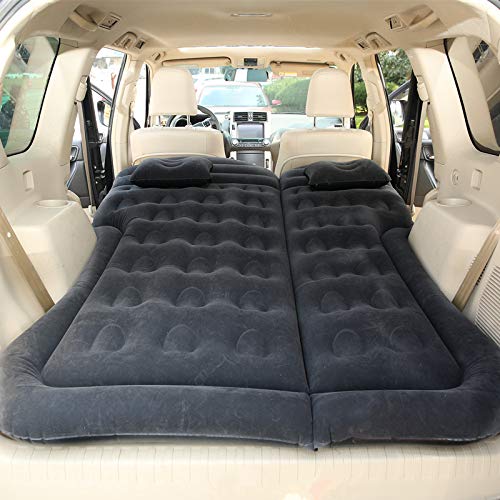 Topware Inflatable Air Mattress for SUV or Minivan, air Pump Included (Black, Large)
