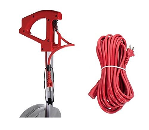 Oreck Commercial U2000R-1 120 V Red/Gray Upright Vacuum Bundle with 4 Oreck Advance Filtration Hypo-Allergenic Bags