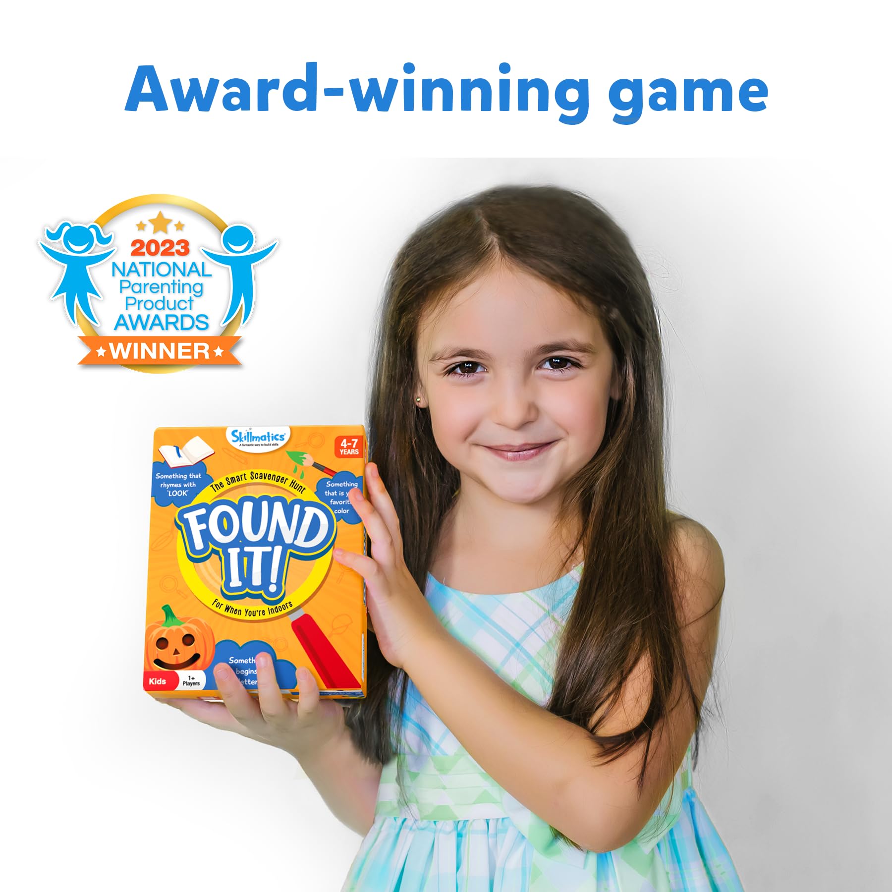 Skillmatics Card Game - Found It Indoor, Scavenger Hunt for Ages 4, 5, 6, 7, Educational, Gifts for Kids, Boys, Girls and Families