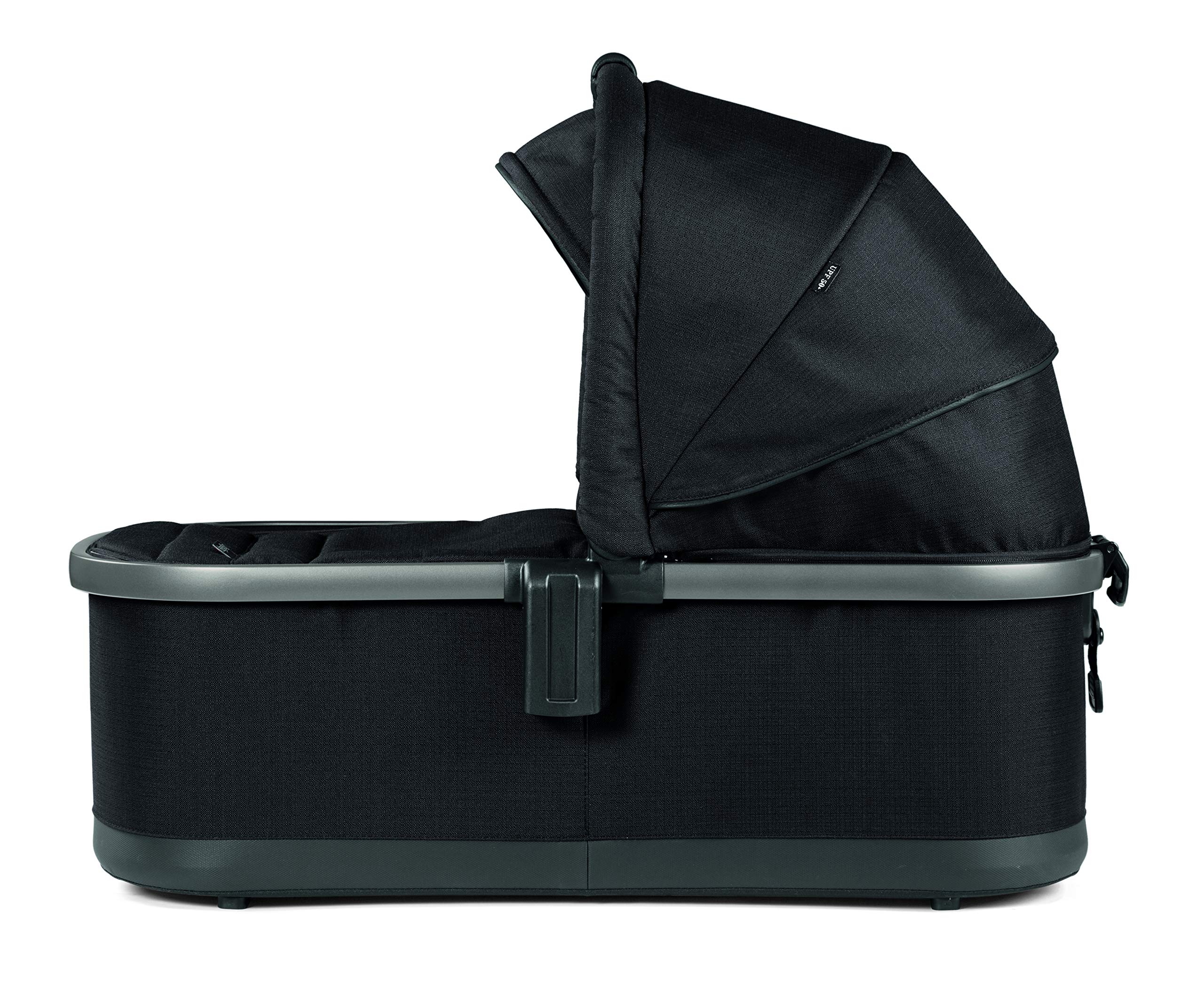 Peg Perego Bassinet - Accessory - Compatible with Ypsi Stroller - Made in Italy - Onyx (Black)