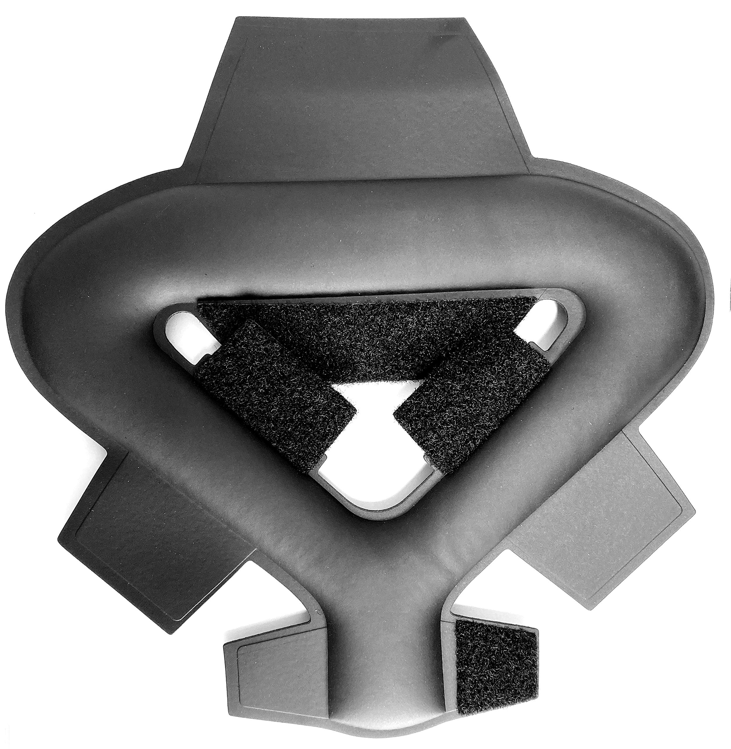 PU Leather Head Strap Pad Headband Gravity Pressure Reducing Head Pad Cushion for Quest 1Headset