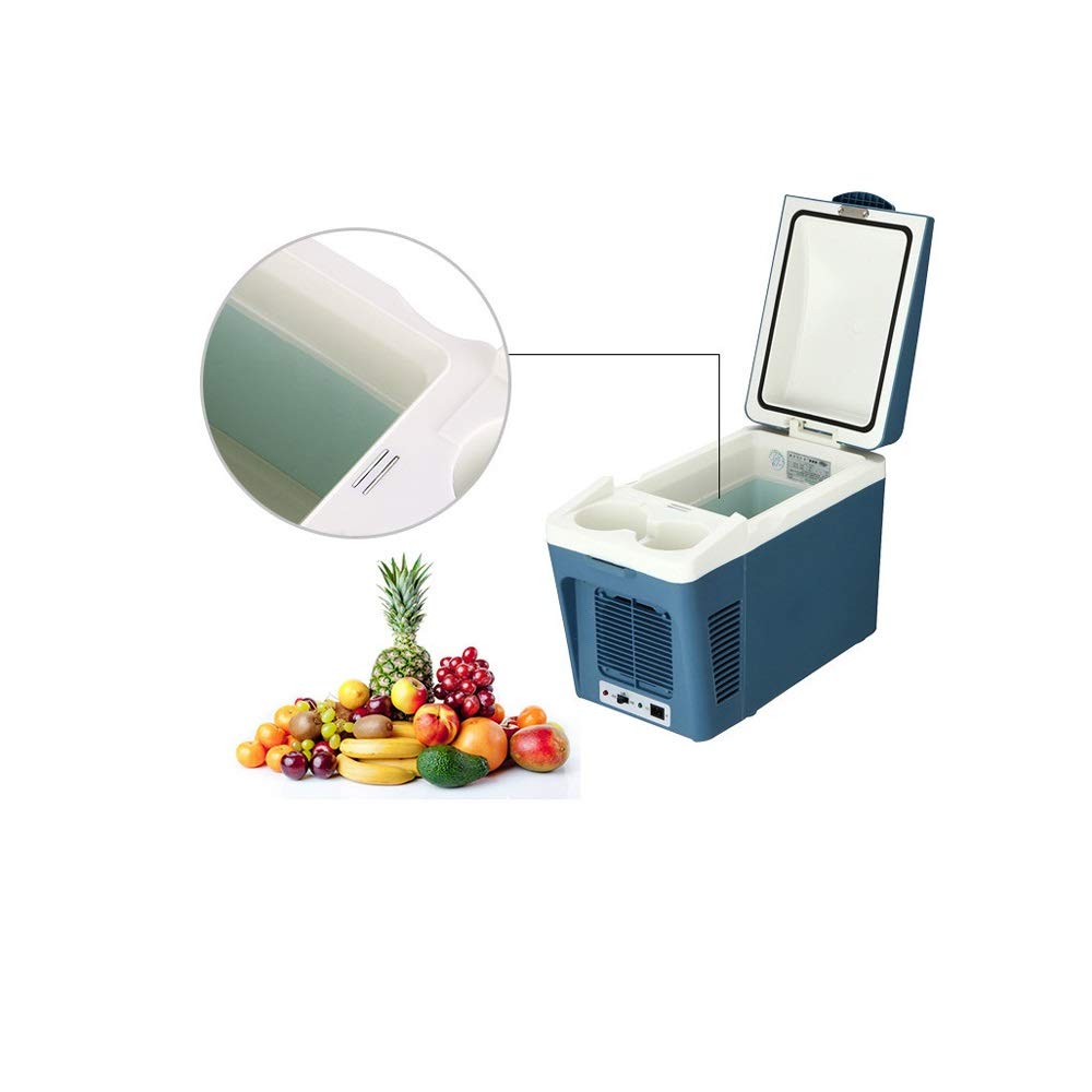 N/A Portable Cooler Mini Fridge Car Refrigerator Student Dormitory Cooling Box Touch Freezer Silent Auto Fridge
