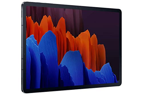 SAMSUNG Galaxy Tab S7+ Wi-Fi, Mystic Black - 128GB (SM-T970NZKAXAR) (Renewed)