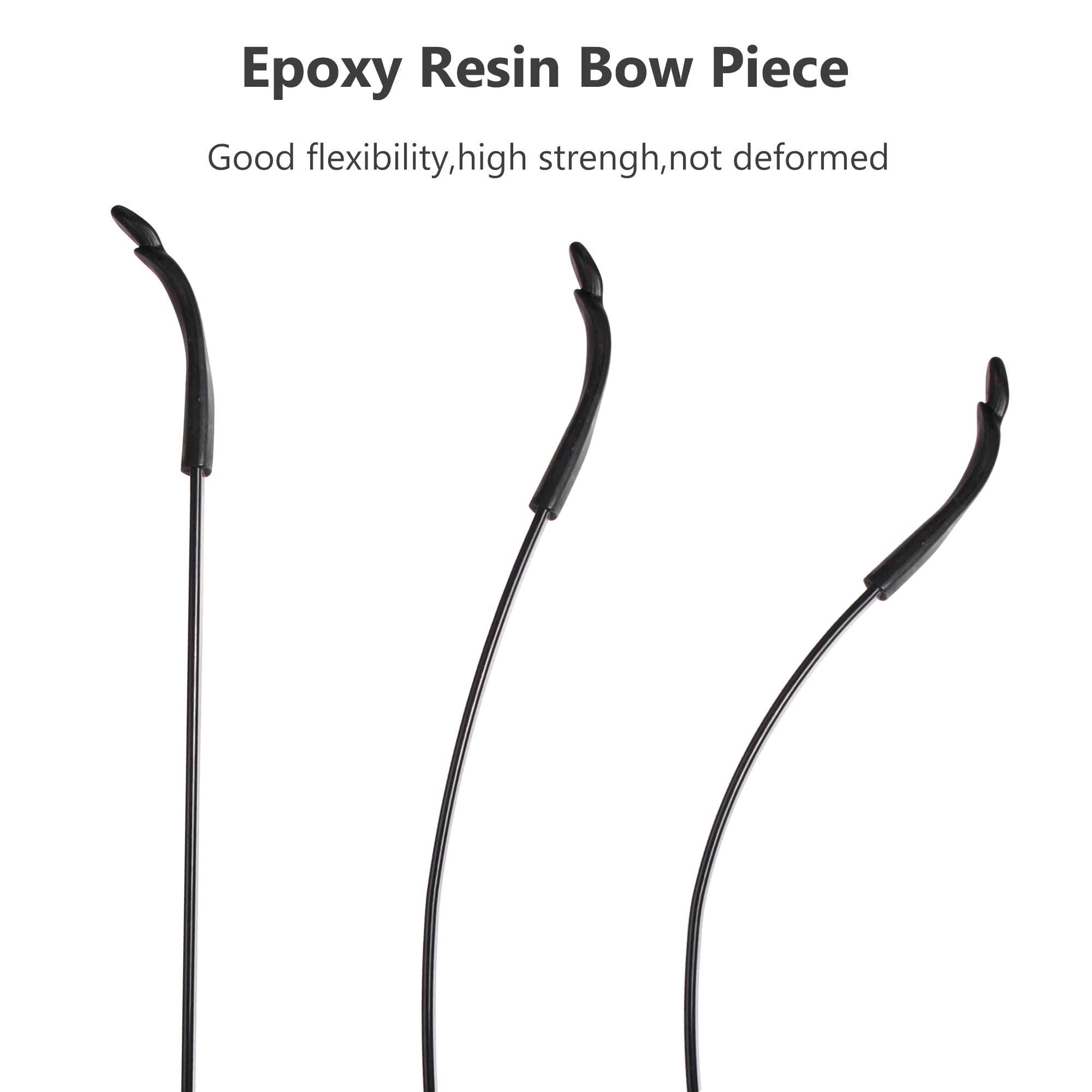 The7boX 40lb 53" Archery Set,Recurve Bows for Adults Right Hand with 6 Mixed Carbon Arrows, 3 Broadheads, Arrow Holder, Single Needle Sight for Beginner Outdoor Hunting and Target Practice