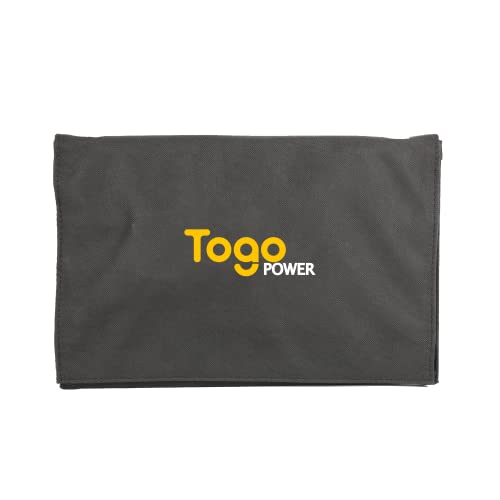 Togo POWER 15W Solar Charger with 2 USB Ports (5V/3A Max), IP67 Waterproof Portable Solar Panel for Cellphone, Tablet, Camera, Camping, Hiking