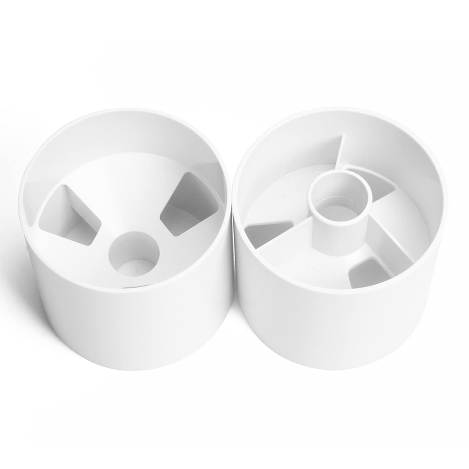 TSAZEN 2PCS Golf Hole Putting Cup for Practice Putting Green,4 Inch Depth Fits PGAL|PGA|USGA Regulations,ABS Plastic Golf Cups for Backyard Golf Practice