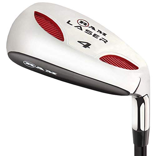 Ram Golf Laser Graphite Hybrid Irons Set 4-SW (8 Clubs) - Mens Left Hand - Senior Flex