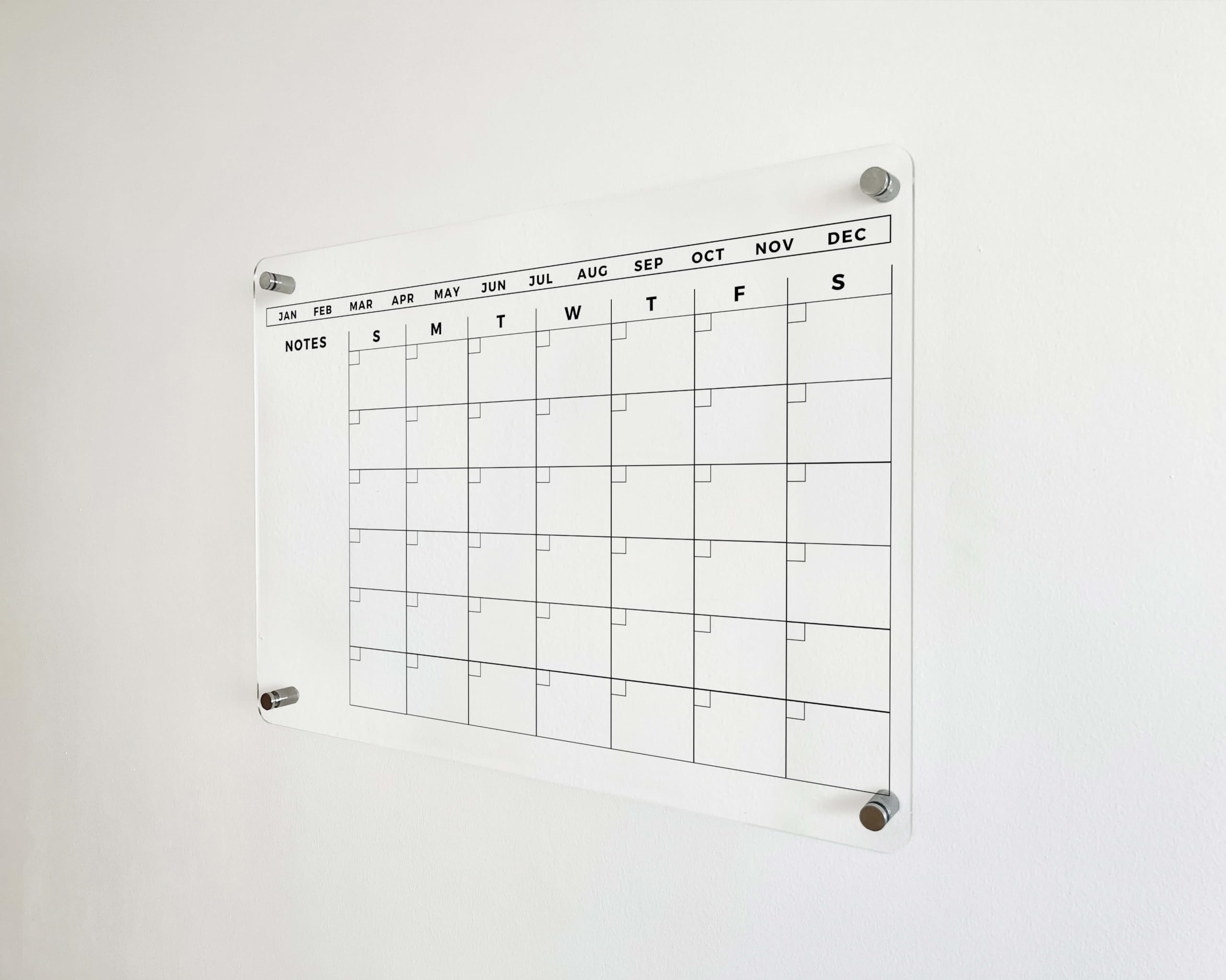 Personalized Wall Calendar 2024 - Personalized Calendar 2024, Wall Calendar, Monthly and Weekly Calendar, Housewarming Gift, Custom To-Do List (36"x24", Extra Package)