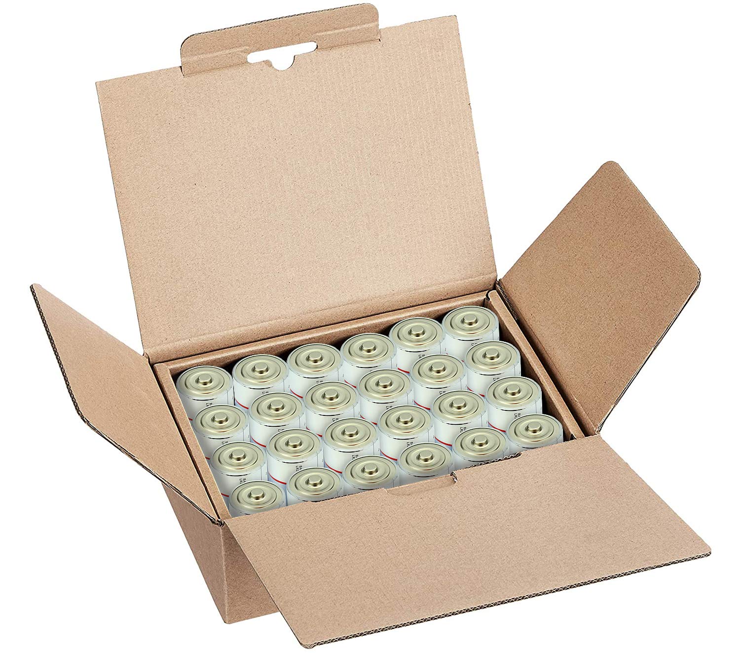 Powermax ACDelco 24-Count Size D Cell Alkaline Batteries Super Alkaline Battery 7-Year Shelf Life Reclosable Packaging