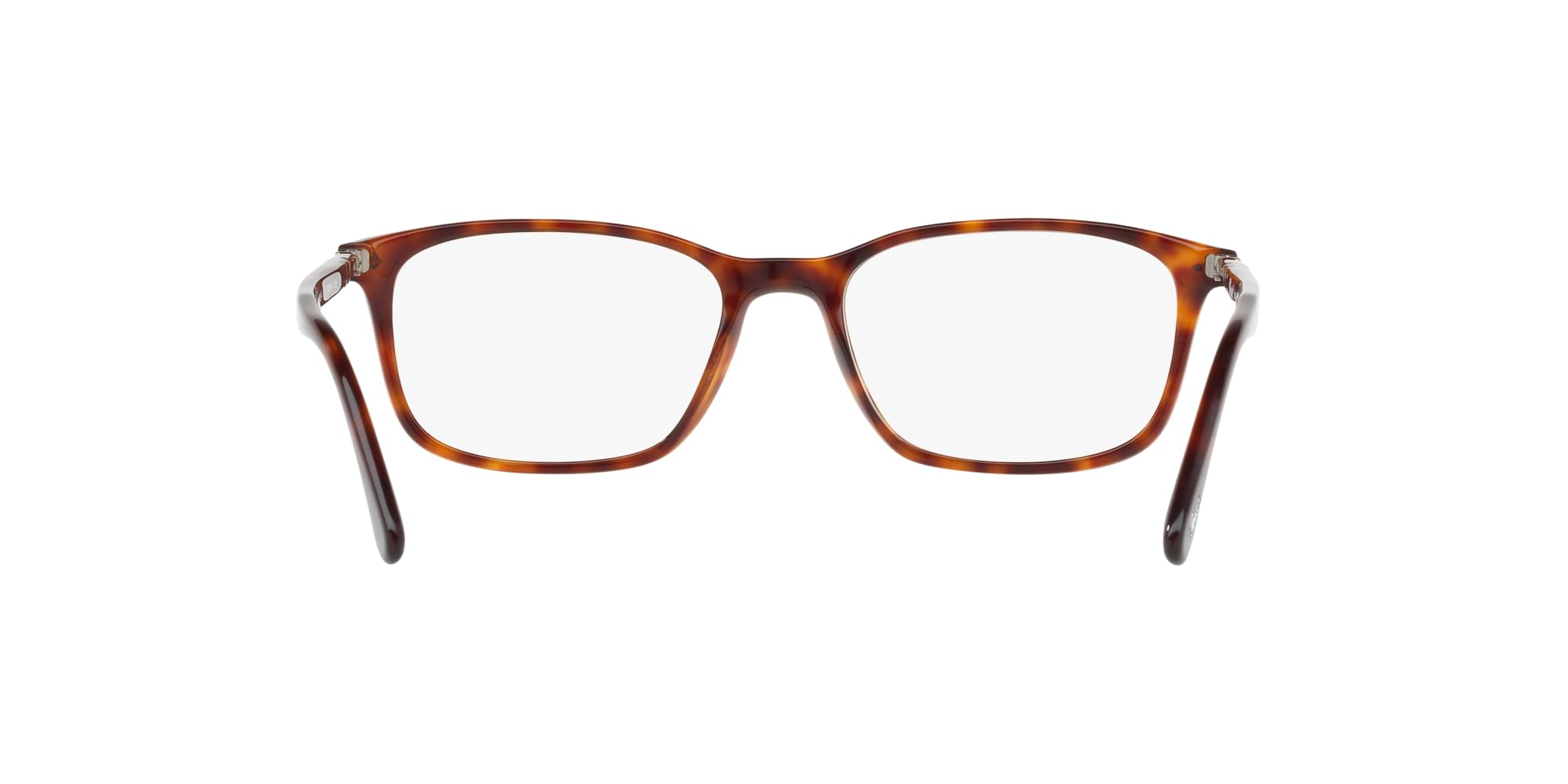 Persol PO3189V Rectangular Prescription Eyewear Frames, Havana/Demo Lens, 53 mm
