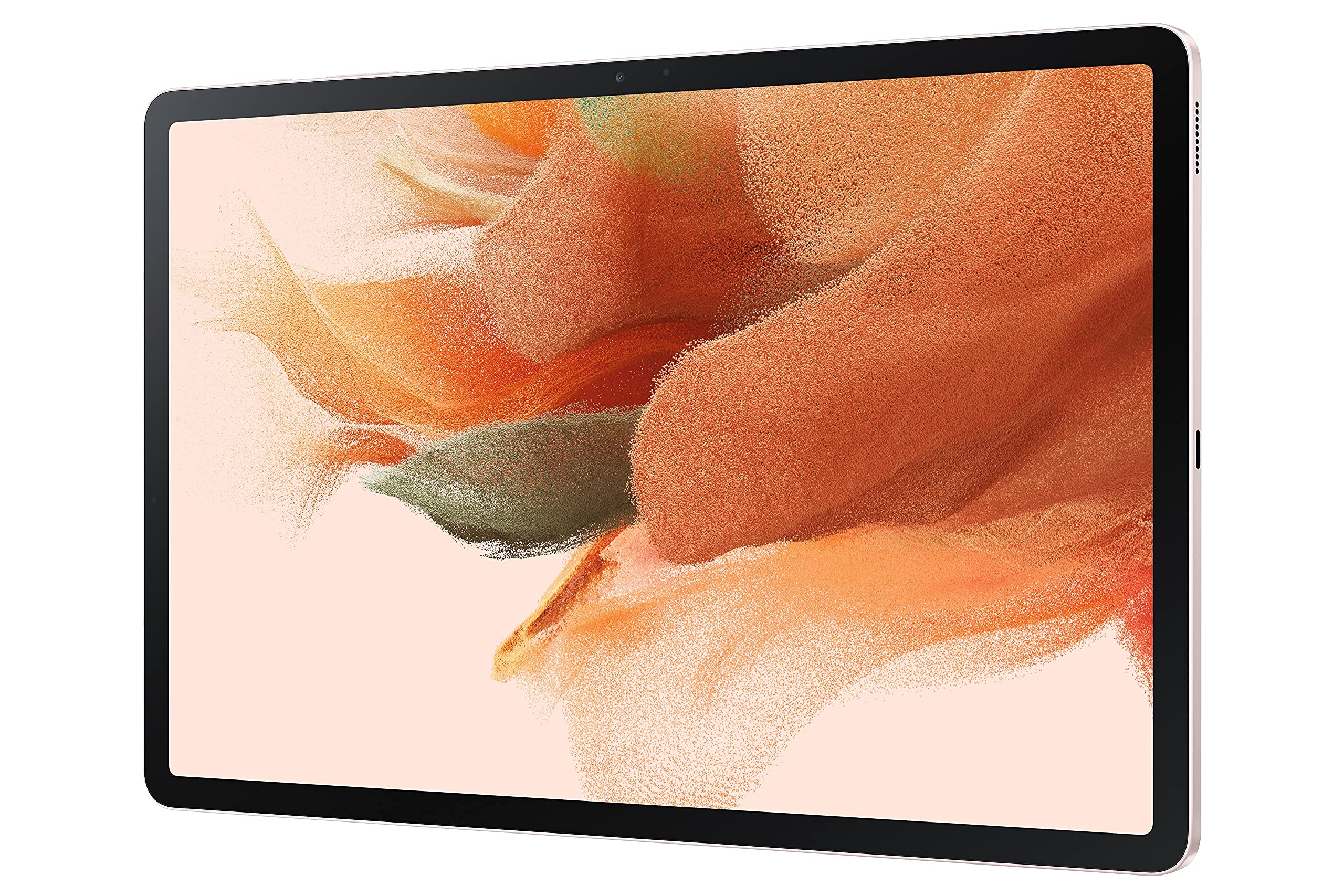 SAMSUNG Galaxy Tab S7 FE 2021 Android Tablet 12.4β Screen WiFi 256GB S Pen Included Long-Lasting Battery Powerful Performance, Mystic Pink (Renewed)