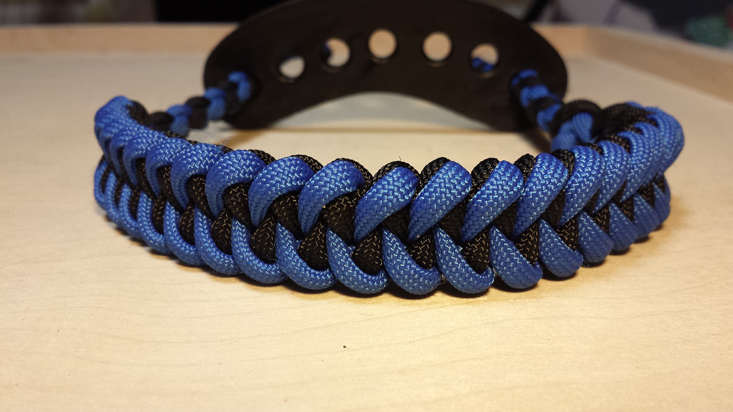 Muddy River Gear Archery Bow Wrist Sling Blue and Black Shark