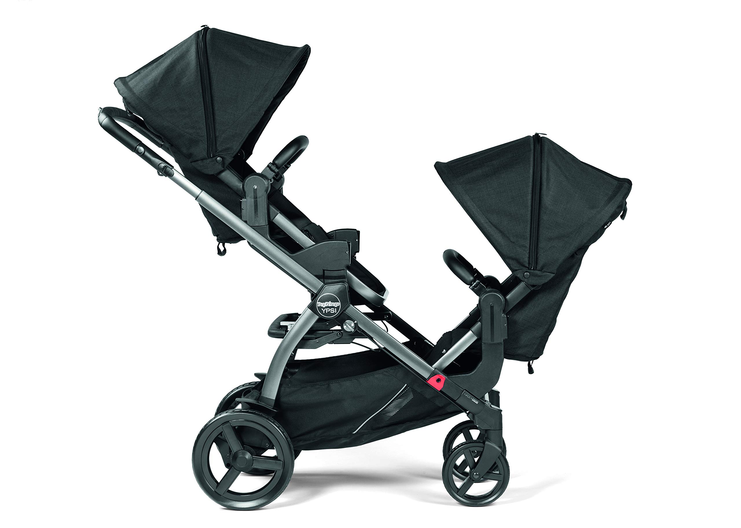 Peg Perego Companion Seat - Accessory - Compatible with Ypsi Strollers - Mon Amour (Beige & Pink)