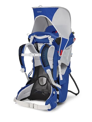 Osprey Poco Child Carrier and Backpack for Travel, Blue Sky