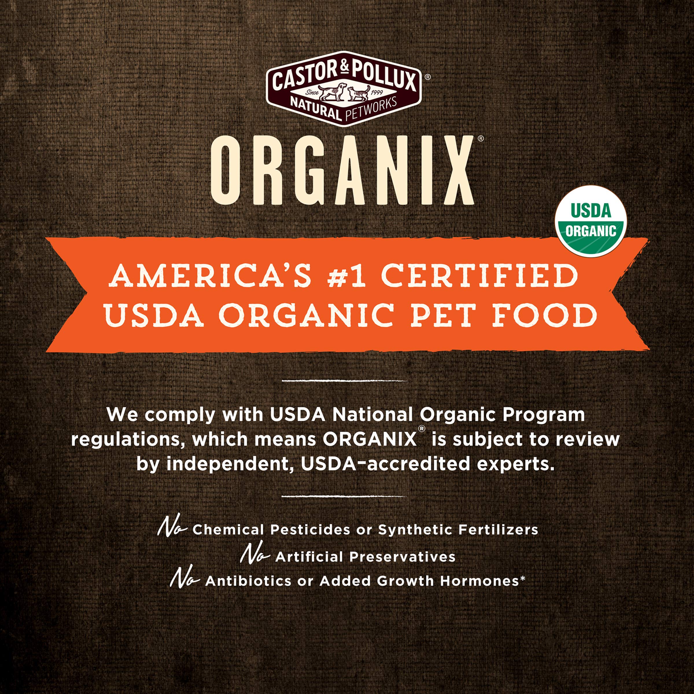 ORGANIX Grain Free Organic Chicken Recipe Wet Cat Food