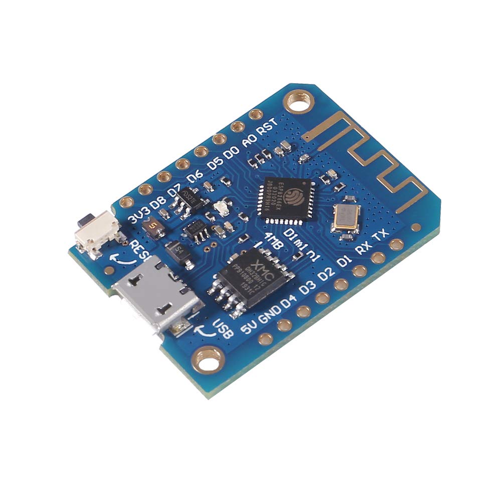 MELIFE 4pcs ESP32 for Wemos D1 Mini D1 R32 WiFi Wireless Bluetooth Development Board CH340 4M Flash with Micro USB