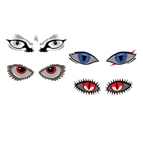 Ronyme 4Pieces VR Eye Sticker Compatible with Oculus Quest 2 Headset Vinyl Decal